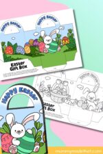 Printable Easter Baskets (Lots of Free Templates)
