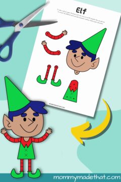 Create Your Own Moveable Elf Craft – Fun with Split Pins!
