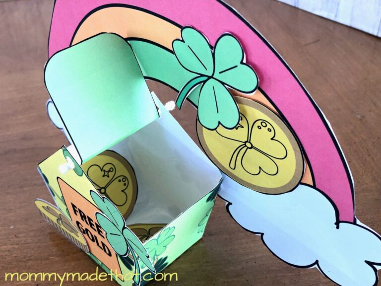 Free Printable Leprechaun Trap (Make a Super Easy Trap!)