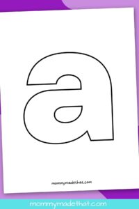 Printable Letter A (Grab the Free Template!)