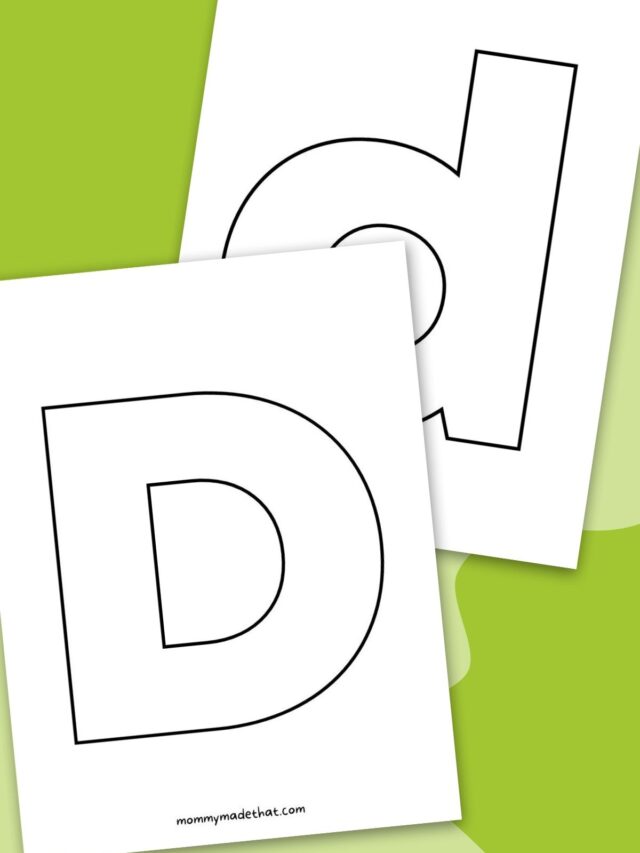 Printable Letters Archives | Mommy Made That