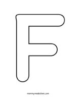 Printable Letter F (Grab the Free Templates)