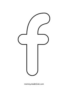 Printable Letter F (Grab the Free Templates)
