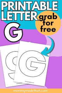 Printable Letter G (Free Templates & Outlines!)