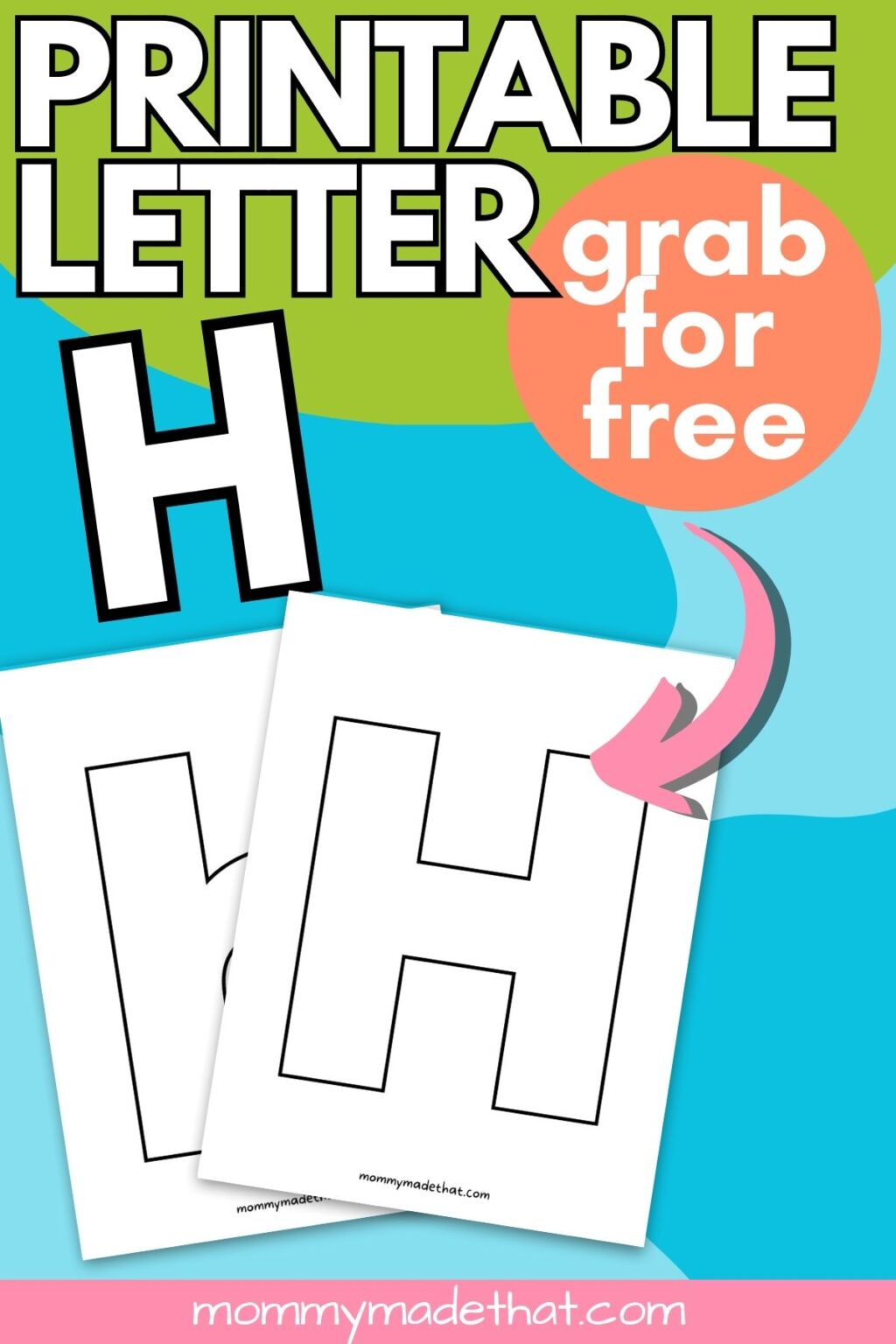 Printable Letter H (Grab the Free Template!)