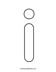 Printable Letter I (Grab the Free Templates!)