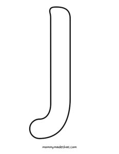 Printable Letter J (Grab the Free Templates!)