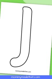 Printable Letter J (Grab the Free Templates!)