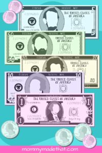 Printable Play Money (Lots of Free Fake Money Templates)