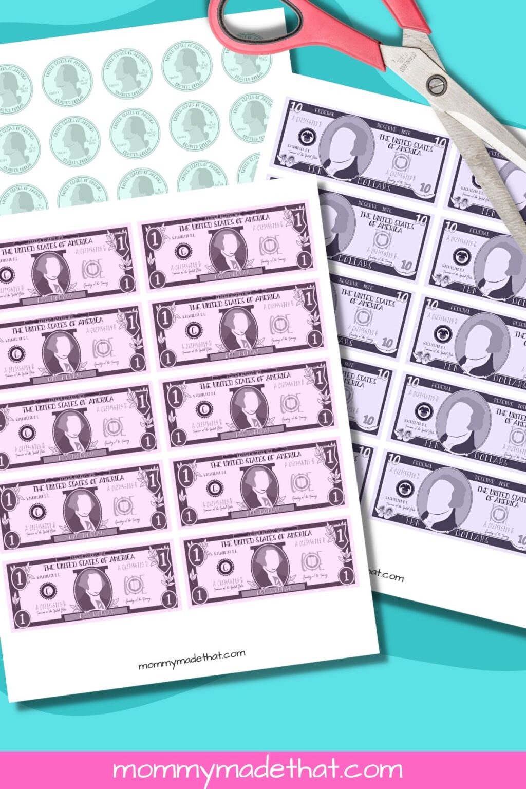 Printable Play Money (Lots of Free Fake Money Templates)
