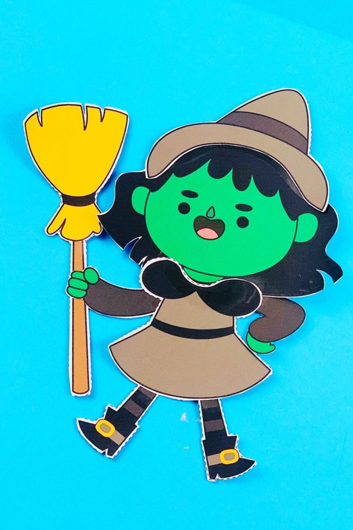 Cute Printable Witch Craft Template (Grab it for free!)
