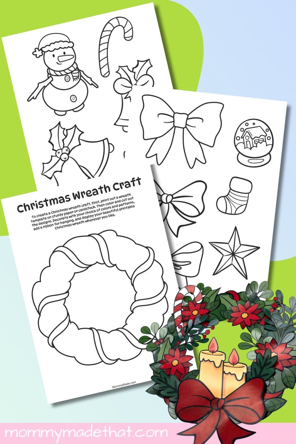 Printable Nut Cracker Cut & Paste Craft