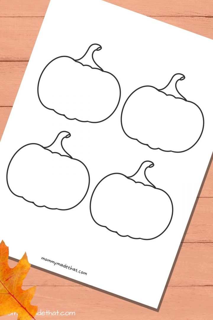 Free Printable Pumpkin Templates for Crafts and Activities