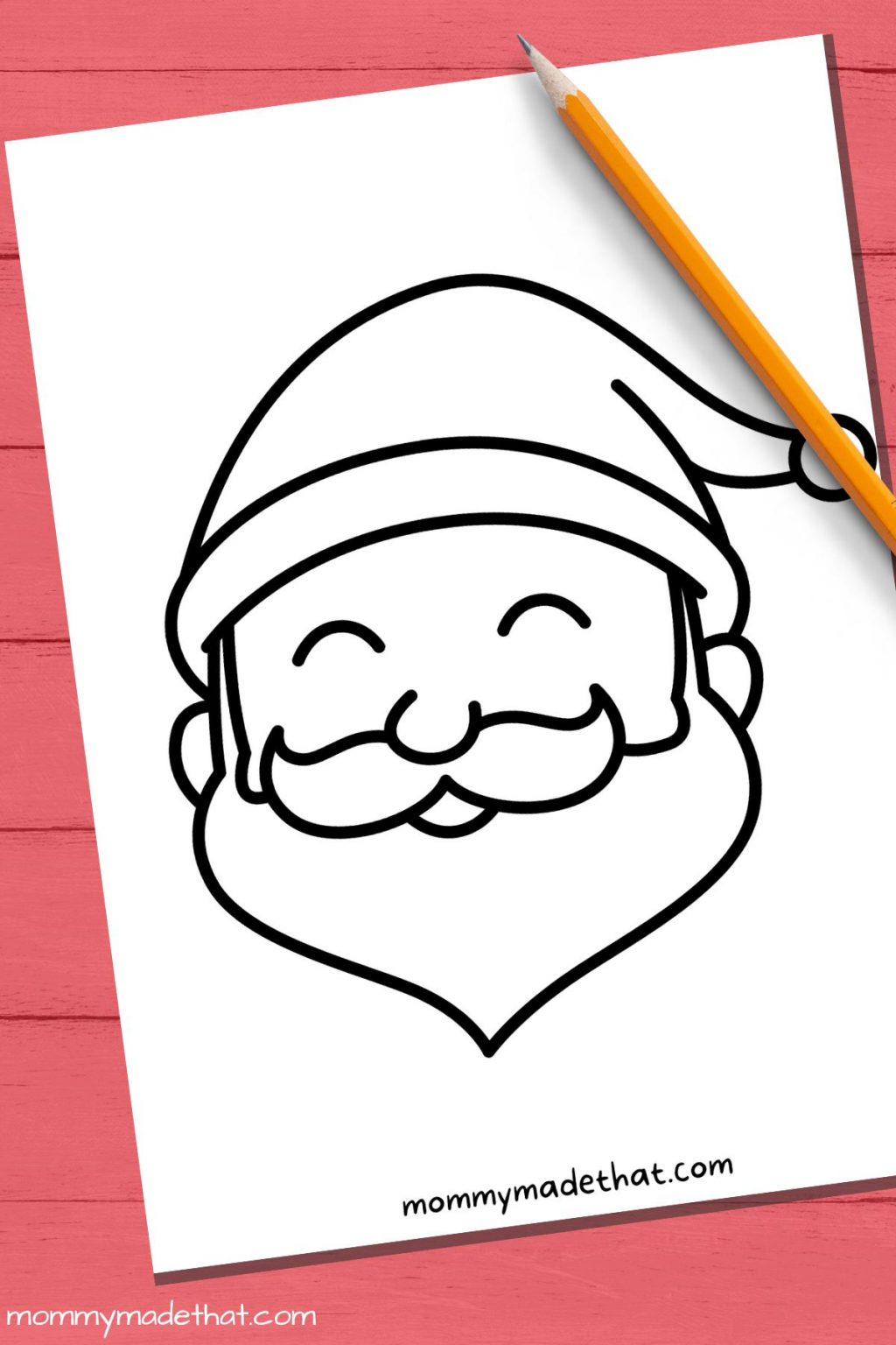 Cute Santa Face Templates (Free Printables!)