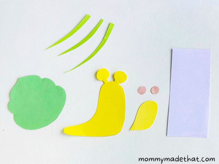 Cute Snail Bookmark Craft (With Free Printable Snail Template!)