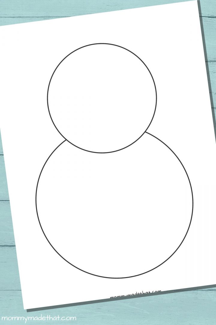 Free Snowman Template Printables (Tons to choose from!)