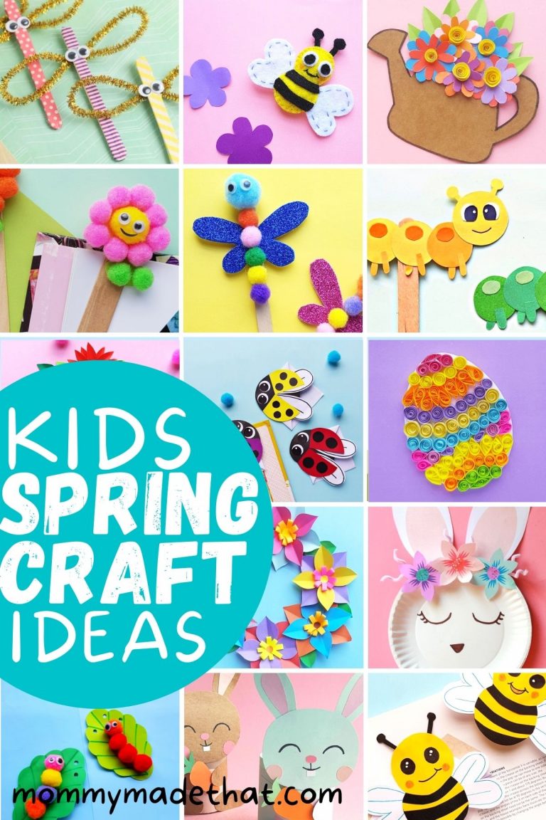 100+ Easy Crafts for Kids (Lots of Arts and Craft Ideas!)