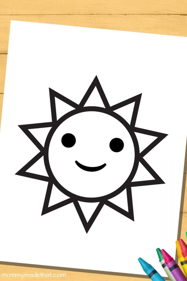 Sun Templates for Summer Fun (Tons of Free Printables!)