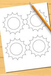 Sun Templates for Summer Fun (Tons of Free Printables!)