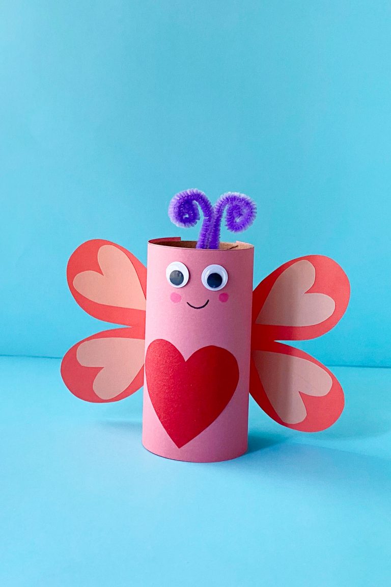 Toilet Paper Roll Butterfly: An Uber Cute Butterfly Craft