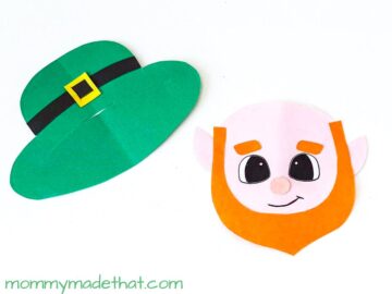 Toilet Paper Roll Leprechaun (With Free Template)