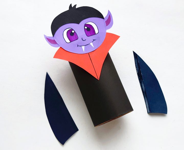 Toilet Paper Roll Vampire Craft: A Fun Halloween Craft