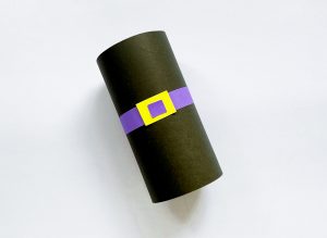 Toilet Paper Roll Witch Craft for Halloween