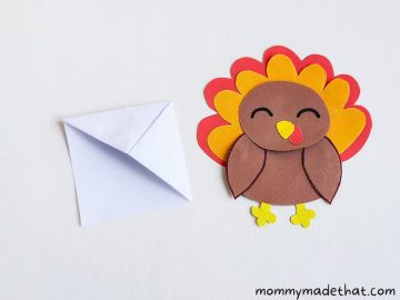 Adorable Turkey Bookmarks (Plus Free Printable Template)