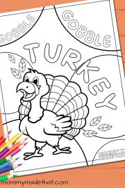 Adorable Turkey Coloring Pages (Perfect for Thanksgiving!)