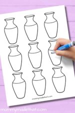 Vase Templates (Free Printables!)