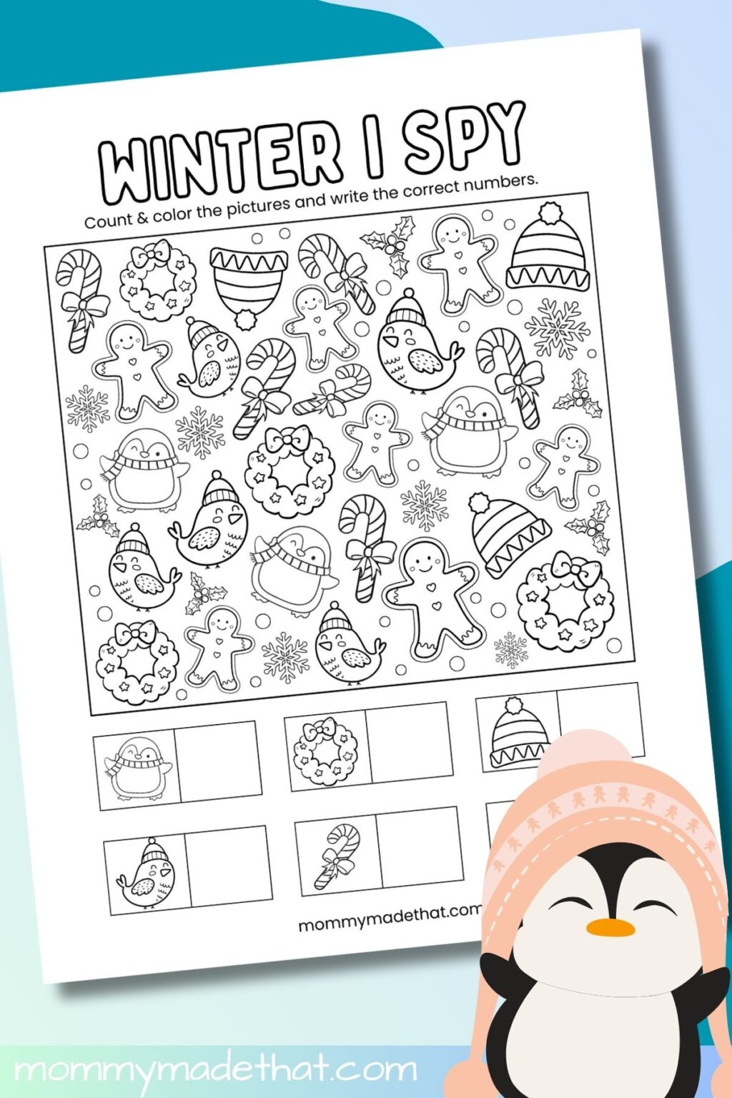 Winter I Spy (Free Printable)