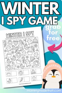 Winter I Spy (Free Printable)