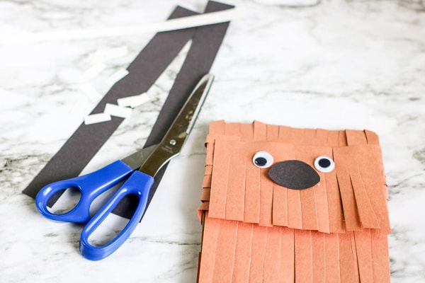 Wookie Paper Bag Craft: A fun Star Wars Activity